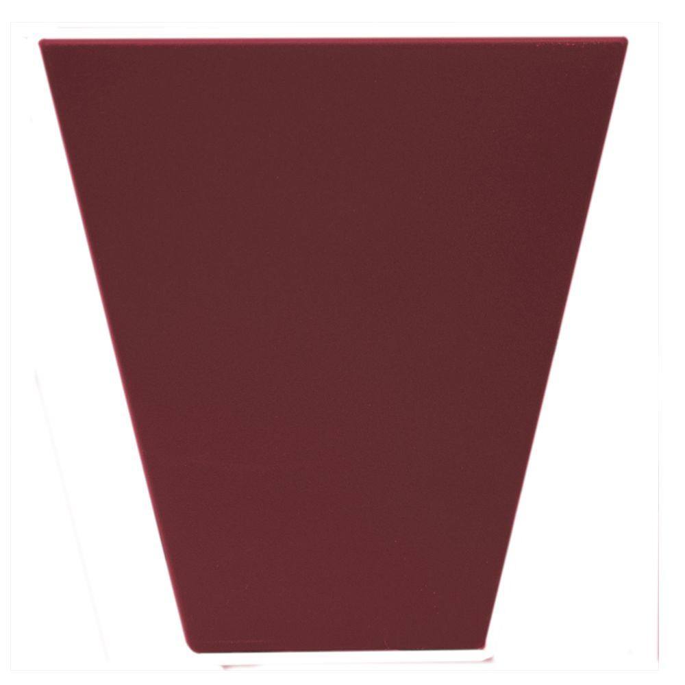 Builders Edge 6 in. Flat Panel Window Header Keystone in 078 Wineberry ...