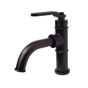Kingston Brass Whitaker Single-Handle Single Hole Bathroom Faucet with ...