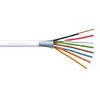 Syston Cable Technology 1,000 ft. 18/8 White Stranded Shielded CMP/CL3P ...