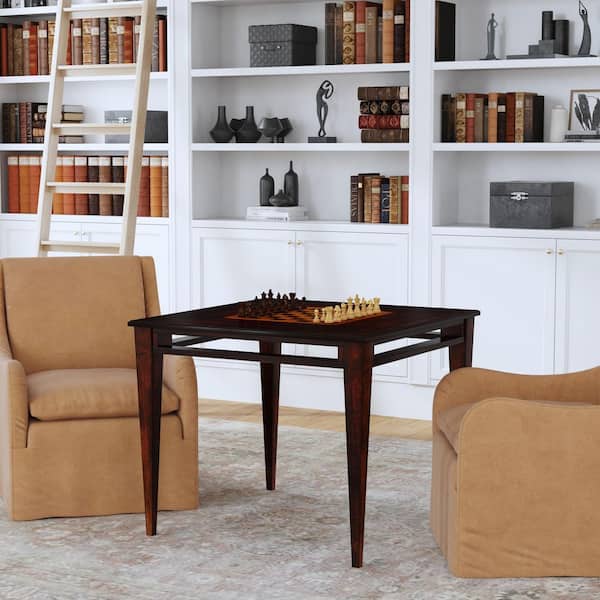 Butler Specialty Company Daltrey 36 in. W Dark Brown Square Wood Game ...