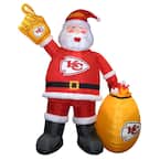 logobrands 7 ft. Atlanta Falcons Santa Clause Yard Inflatable 602-100-SC