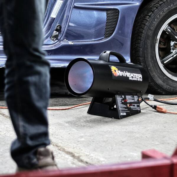 Heater Forced Air Propane Heater With QBT 38000-BTU Outdoor, 41% OFF