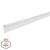 Everbilt 80 in. L - White shelf tracks heavy duty hang track 91212 ...