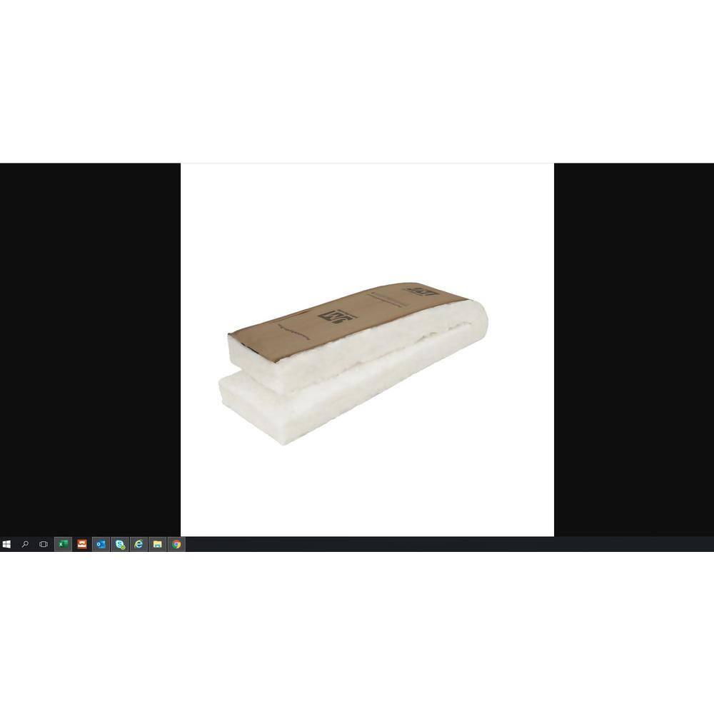 Johns Manville R-13 Kraft Faced Fiberglass Insulation Batt 15 in. x 93 ...