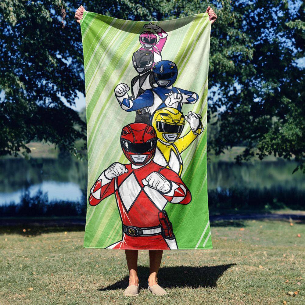 THE NORTHWEST GROUP Power Rangers Teammates Forever Microfiber Beach ...
