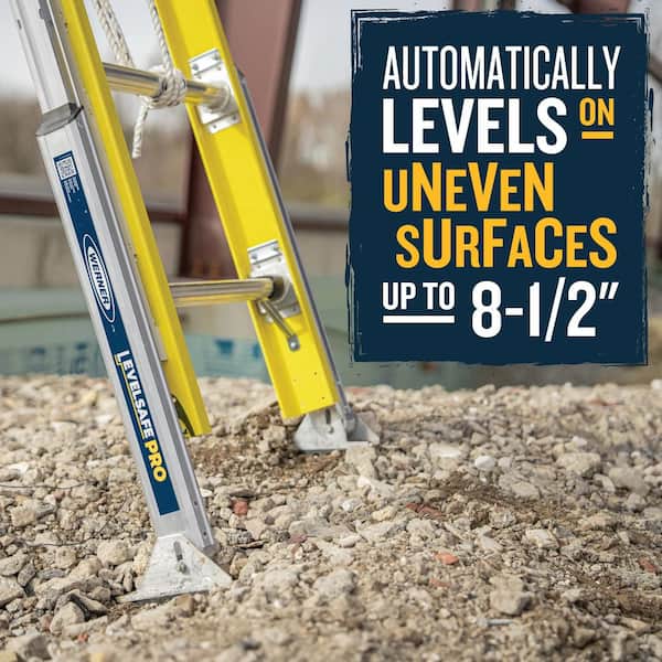Werner Level Safe Pro Automatic Leveling Accessory for Extension ...