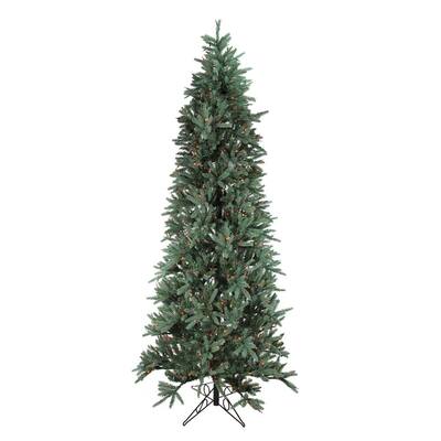 Slim - 9 ft - Pre-Lit Christmas Trees - Artificial Christmas Trees ...