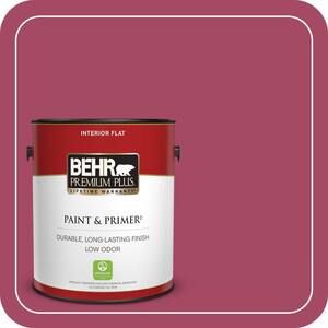 BEHR PREMIUM PLUS 8 oz. #120D-5 Glazed Raspberry Semi-Gloss Interior ...