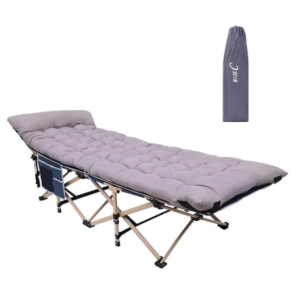 MUKE Camping Cots, Camping Cots with Mattress, Cots for Adults, Folding ...