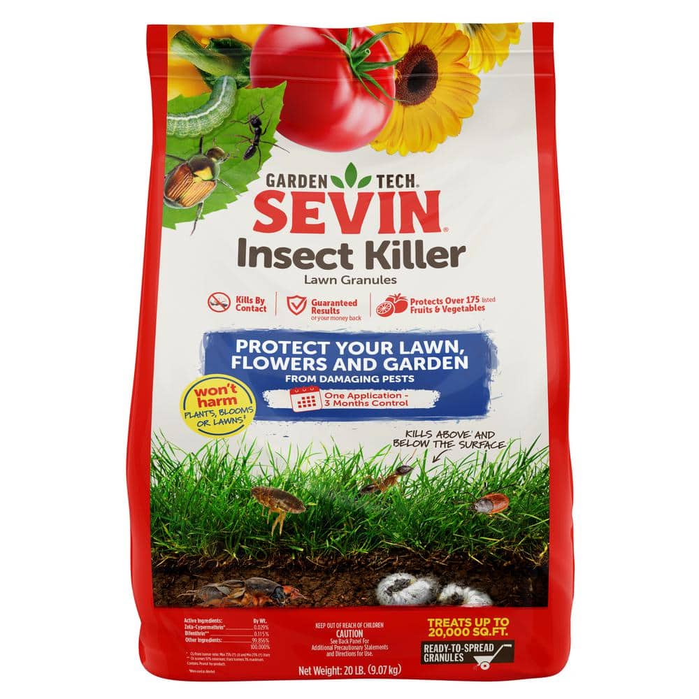 Reviews for Sevin 20 lbs. Lawn Insect Killer Granules | Pg 3 - The Home ...