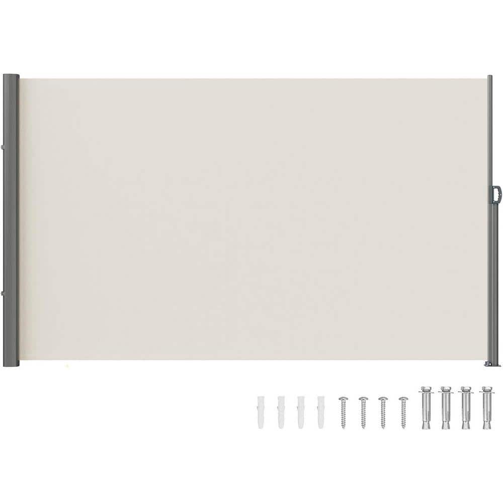 spca Retractable Side Awning, UV 50 71 in. x 118 in. Rugged Full ...