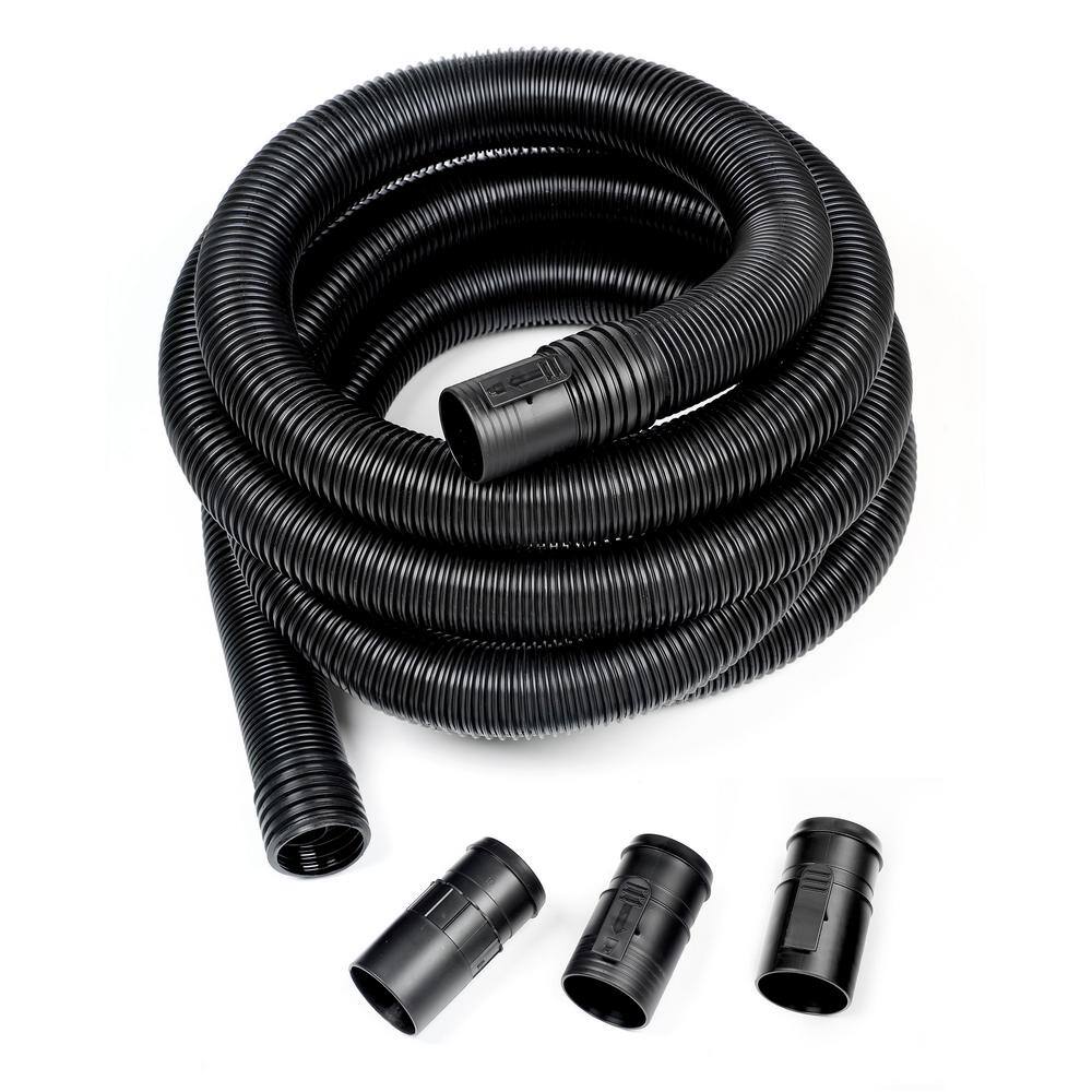 RIDGID 2 1 2 In X 20 Ft LA2522 DUAL FLEX Locking Vacuum Hose Kit