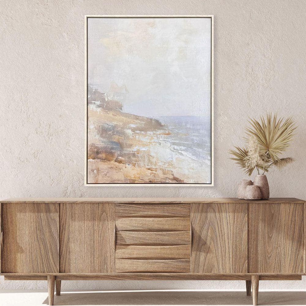 Paragon Petals 1 Piece Framed Giclee Coastal Art Print 50 in. x 38 in ...