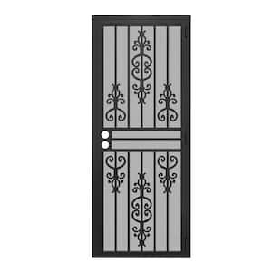 ARK DESIGN 36 in. x 80 in. Universal/Reversible Hinging White ...