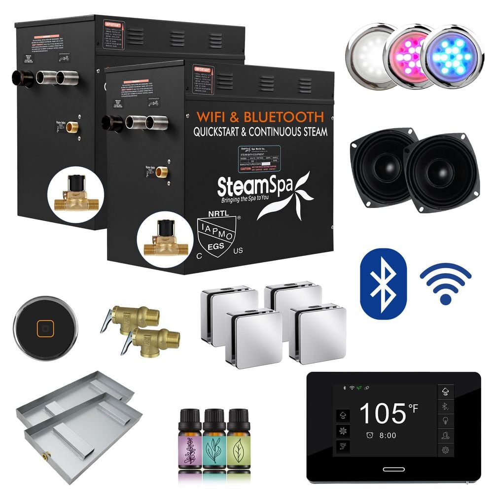 Reviews for SteamSpa Black Series 24000-Watt Steam Generator with ...