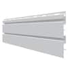 Trusscore 8 ft. PVC SlatWall Panel White (7-Pack) 702002000 - The Home ...