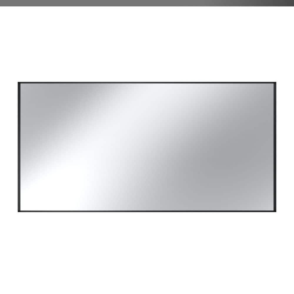 VANITYFUS 36 in. W x 72 in. H Rectangular Framed Wall-Mounted Bathroom ...