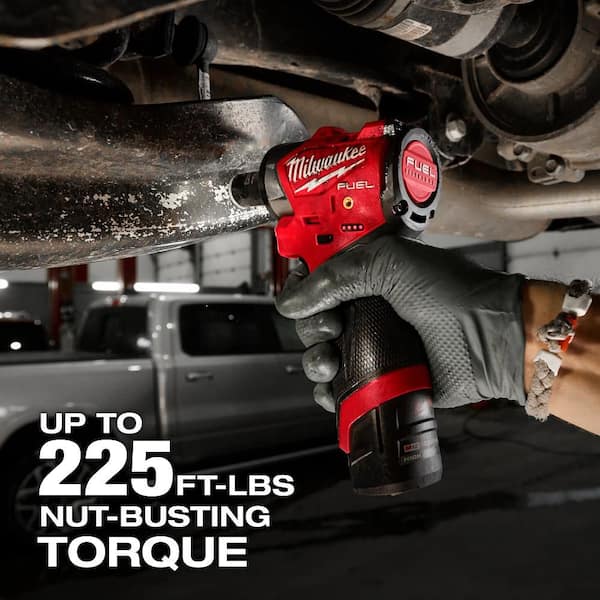 Milwaukee M12 FUEL 12V Lithium-Ion Brushless Cordless 3/8 in. Sub ...