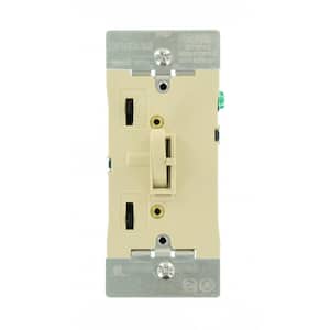 Leviton Toggle Slide Dimmer Switch for Dimmable LED, Halogen and ...