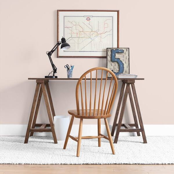 PPG UltraLast 1 gal. PPG1059-1 Apricot Cream Eggshell Interior Paint ...