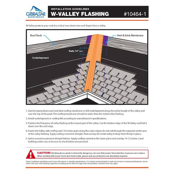 Metal Roofing Valley Flashing Dimensions
