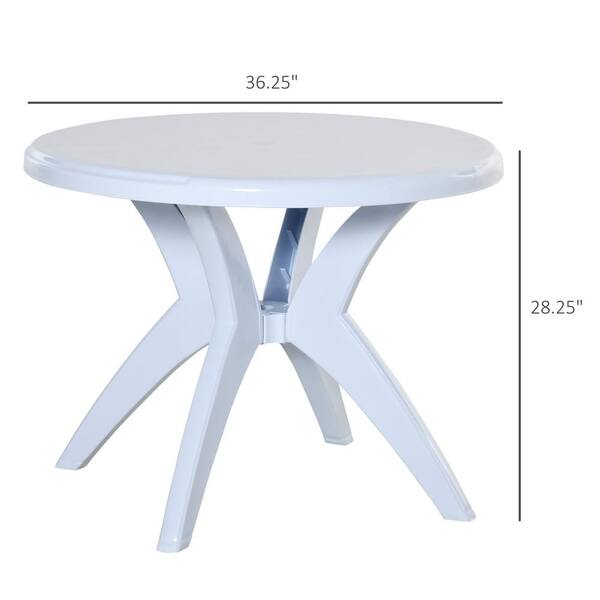 Plastic dining table cello store