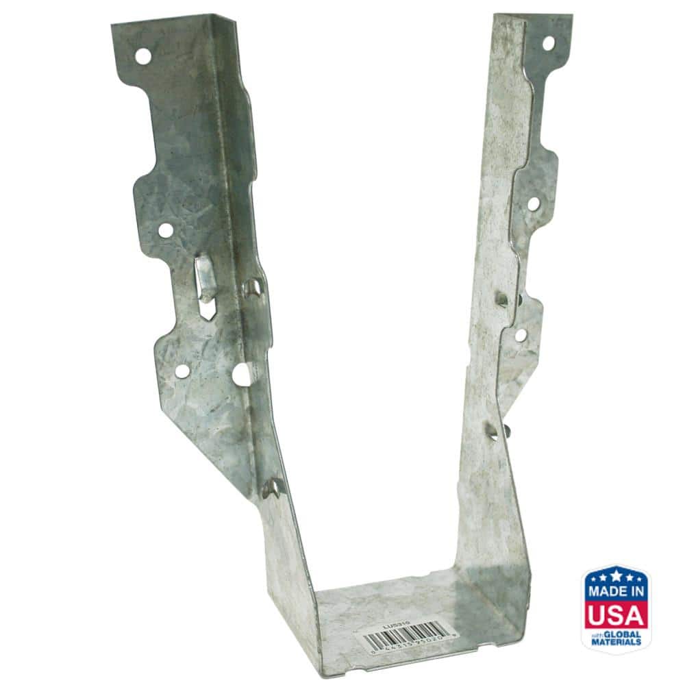 Simpson Strong-Tie LUS Galvanized Face-Mount Joist Hanger for 3x10 ...