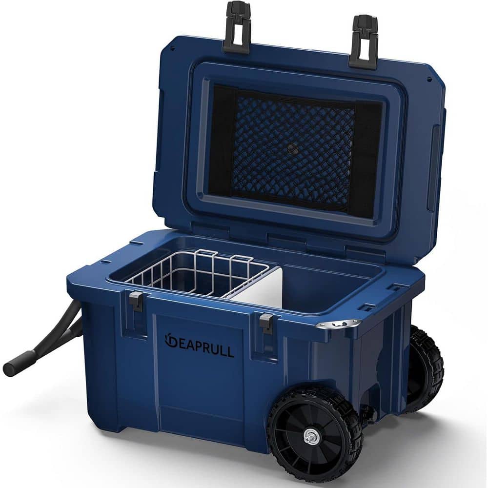 WTVWTV 55 qt. Portable Chest Cooler, Leak-Proof Outdoor Insulated ...