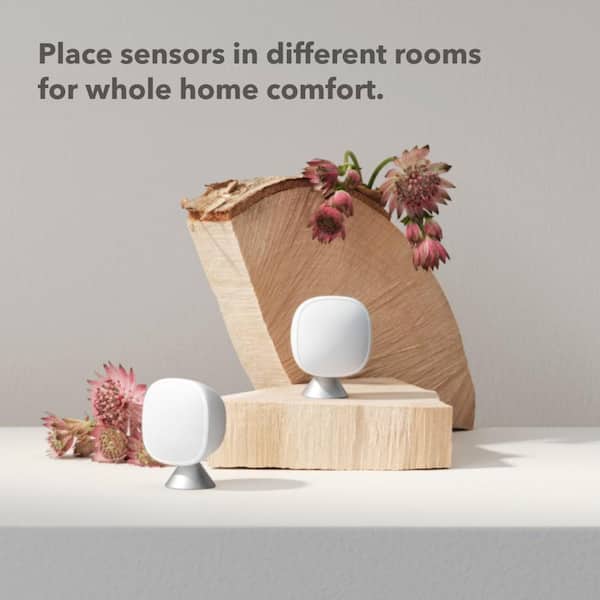 ecobee Smart Sensor 2 Pack- Comfort, Security, Energy Savings- Smart Home- Compatible with ...