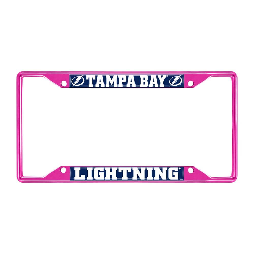 FANMATS Universal Fit NHL - Tampa Bay Lightning License Plate Frame ...