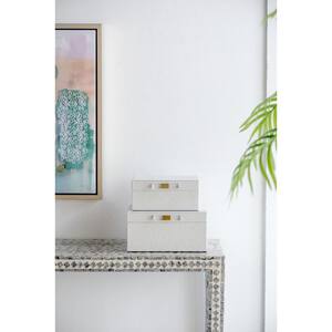 3 Decorative Storage Boxes Paperboard Vintage Suitcase Prop Cardboard ...