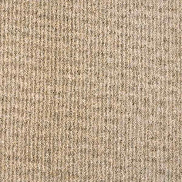 Natural Harmony 9 in. x 9 in. Pattern Carpet Sample - Safari - Color ...