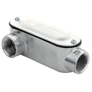 Commercial Electric 1/2 in. Rigid Metal Conduit (RMC) Threaded Conduit ...
