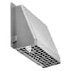 Lambro 8 in. Gray Plastic Wall Cap 389G - The Home Depot