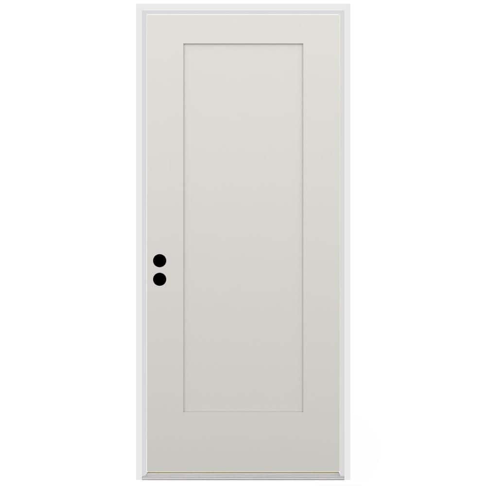 CODEL DOORS 36 in. x 80 in. 1-Panel Right-Hand/Inswing Unfinished ...