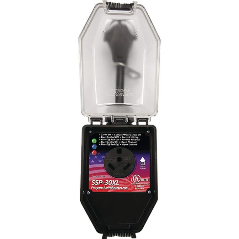 PROGRESSIVE INDUSTRIES 30 Amp Portable RV Smart Surge Protector with ...