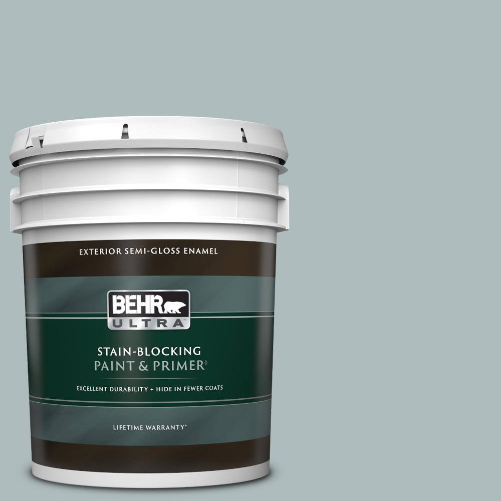 BEHR ULTRA 5 gal. Home Decorators Collection #HDC-CT-26 Watery Semi ...