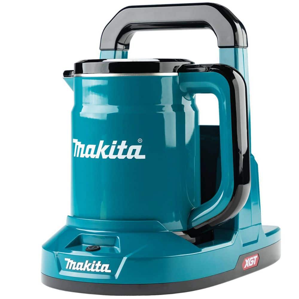 Makita 3-Cup Teal 40-Volt max XGT Hot Water Kettle Tool Only GTK01Z ...