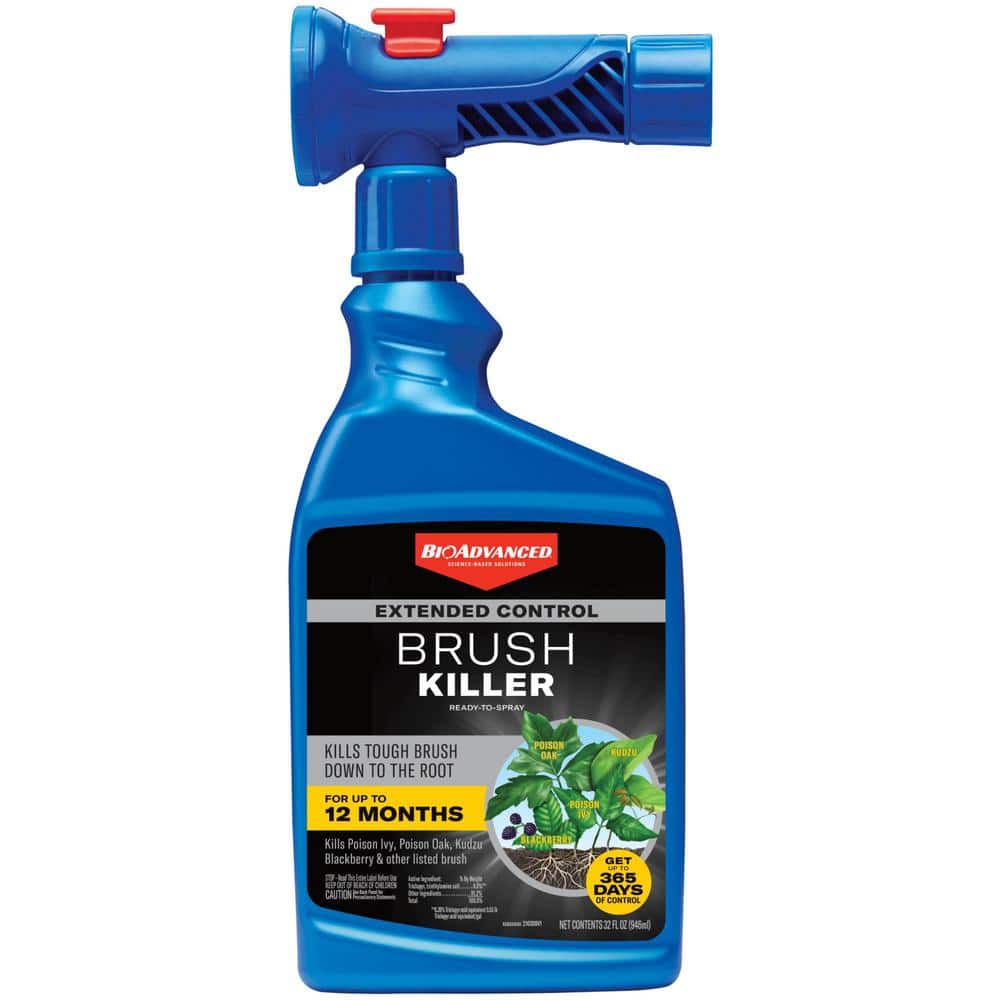 BIOADVANCED 32 oz. Ready to Spray Extended Control Brush Killer 820172B ...