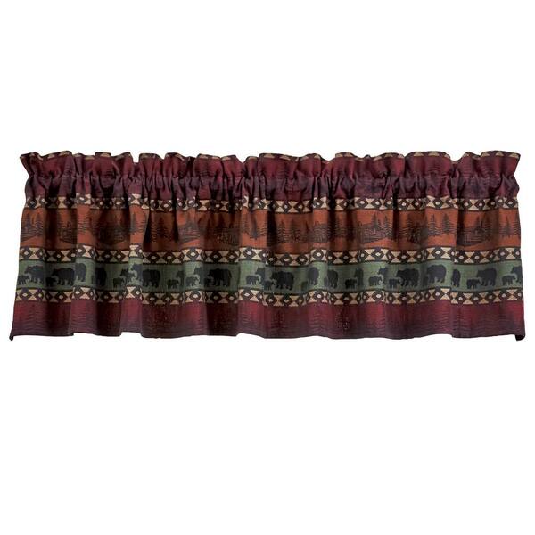 Park Designs Mountain Bear Valance 492-47 - The Home Depot