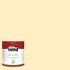 BEHR PREMIUM PLUS 1 qt. #380A-2 Moonlit Yellow Flat Low Odor Interior ...