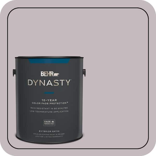 BEHR DYNASTY 1 gal. #N110-2 Mulberry Stain Satin Enamel Exterior Stain ...