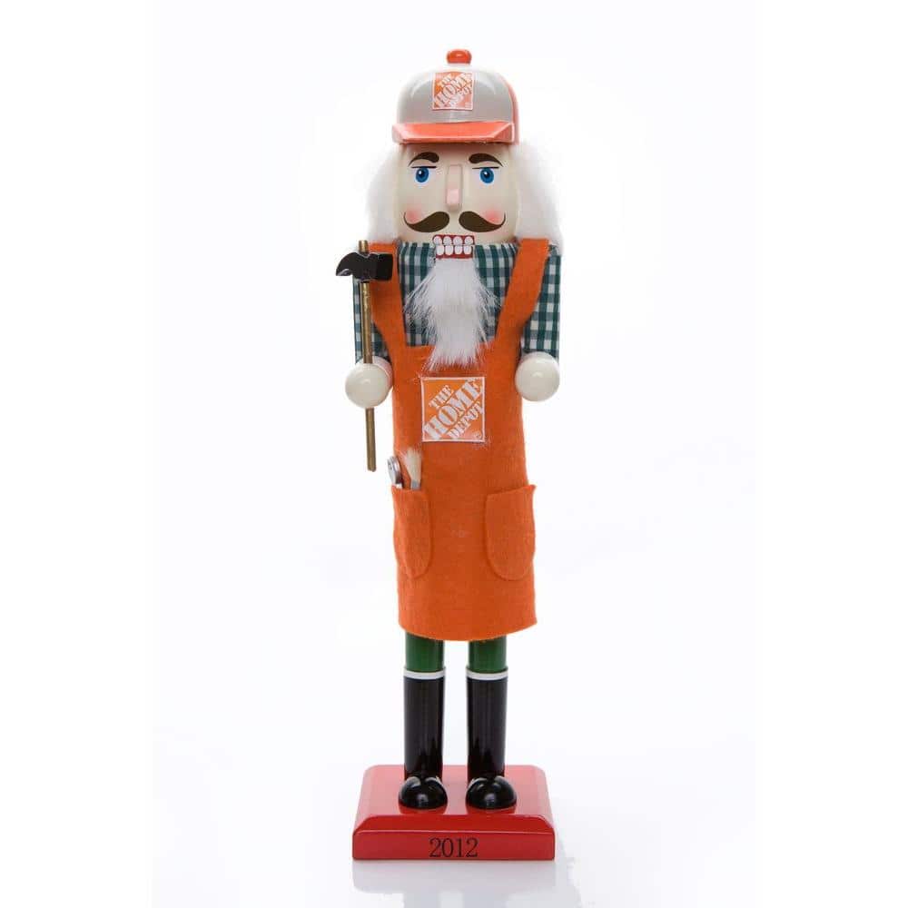 Home Accents Holiday 14 in. Christmas Wooden Nutcracker A72H1756 - The ...