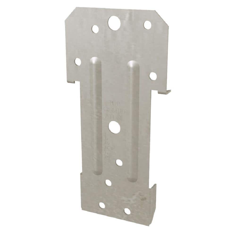 MITEK 1-1/2 in. x 4-1/8 in. 20-Gauge G90 Stud Plate Tie RSPT4 - The ...