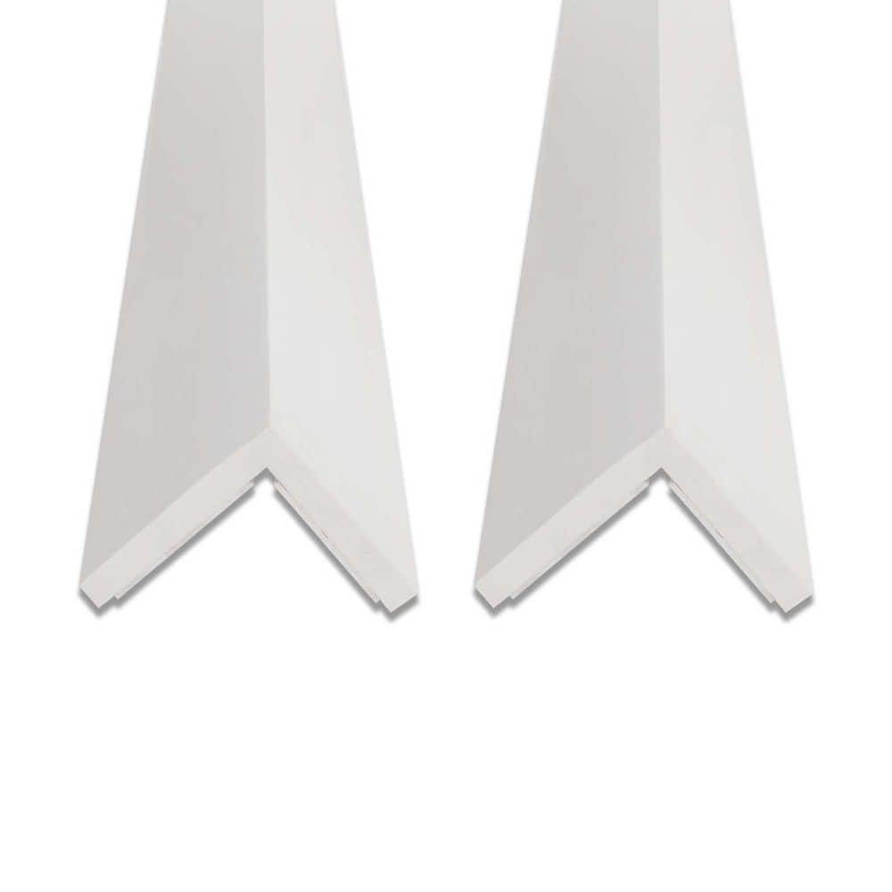 American Pro Decor Fast Trim 3 in. D x 3 in. W x 96 in. L Unfinished ...