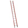 Werner 12 ft. Fiberglass D-Rung Straight Ladder with 300 lb. Load ...