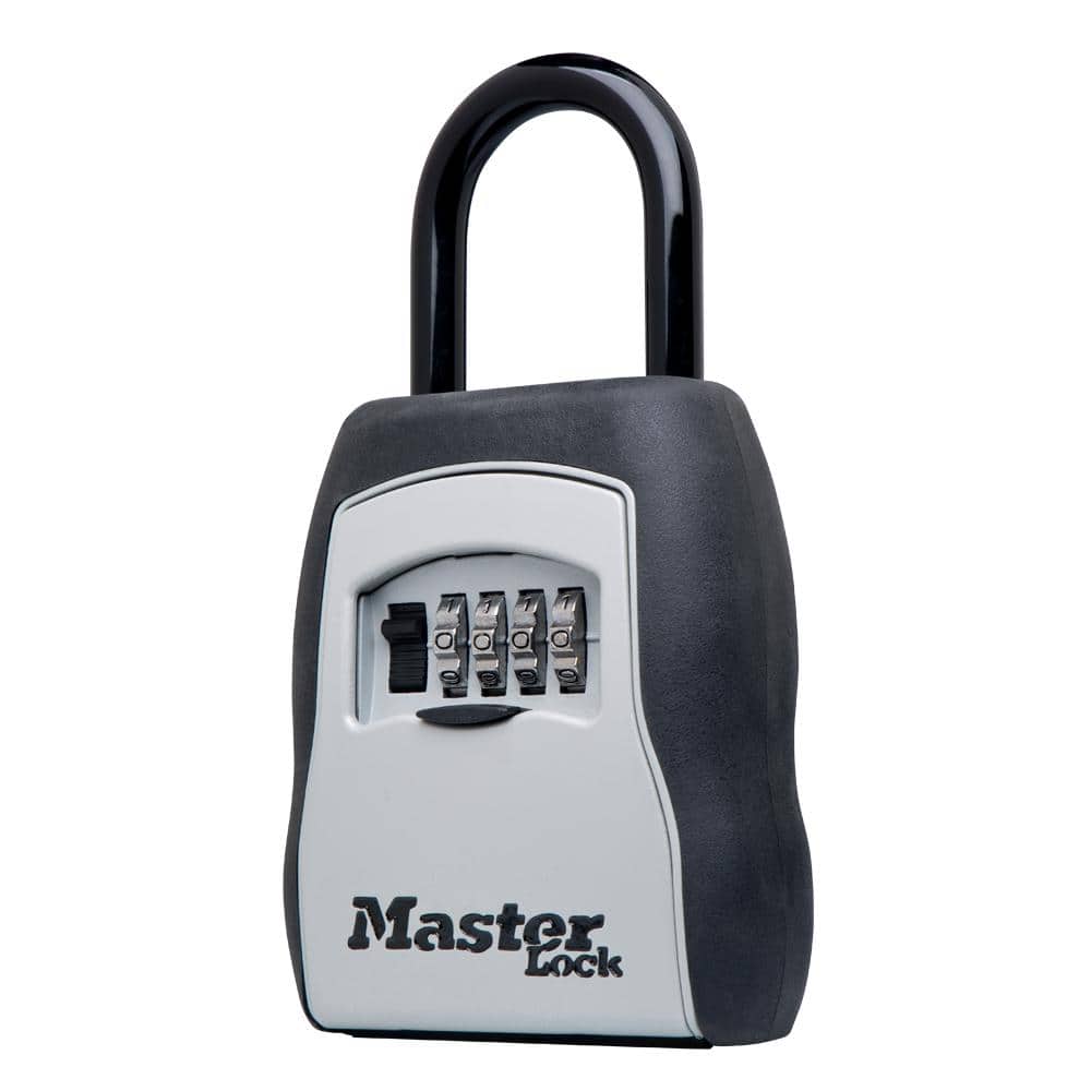 Master Lock Lock Box, Resettable Combination Dials 5400DHC - The Home Depot