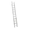 Werner 20 ft. Aluminum Extension Ladder (19 ft. Reach Height) with 250 ...