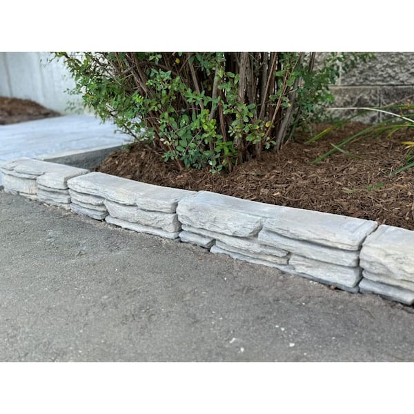 Nantucket Pavers Fieldstone 17.5 in. x 5 in. x 4 in. Tan Variegated ...