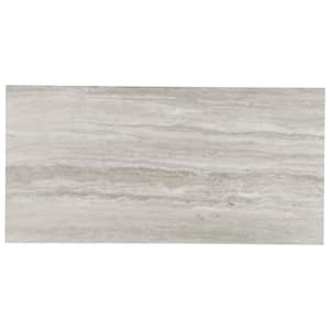 Ivy Hill Tile Atlanta Gray 4 in. x 0.31 in. Polished Porcelain Floor ...